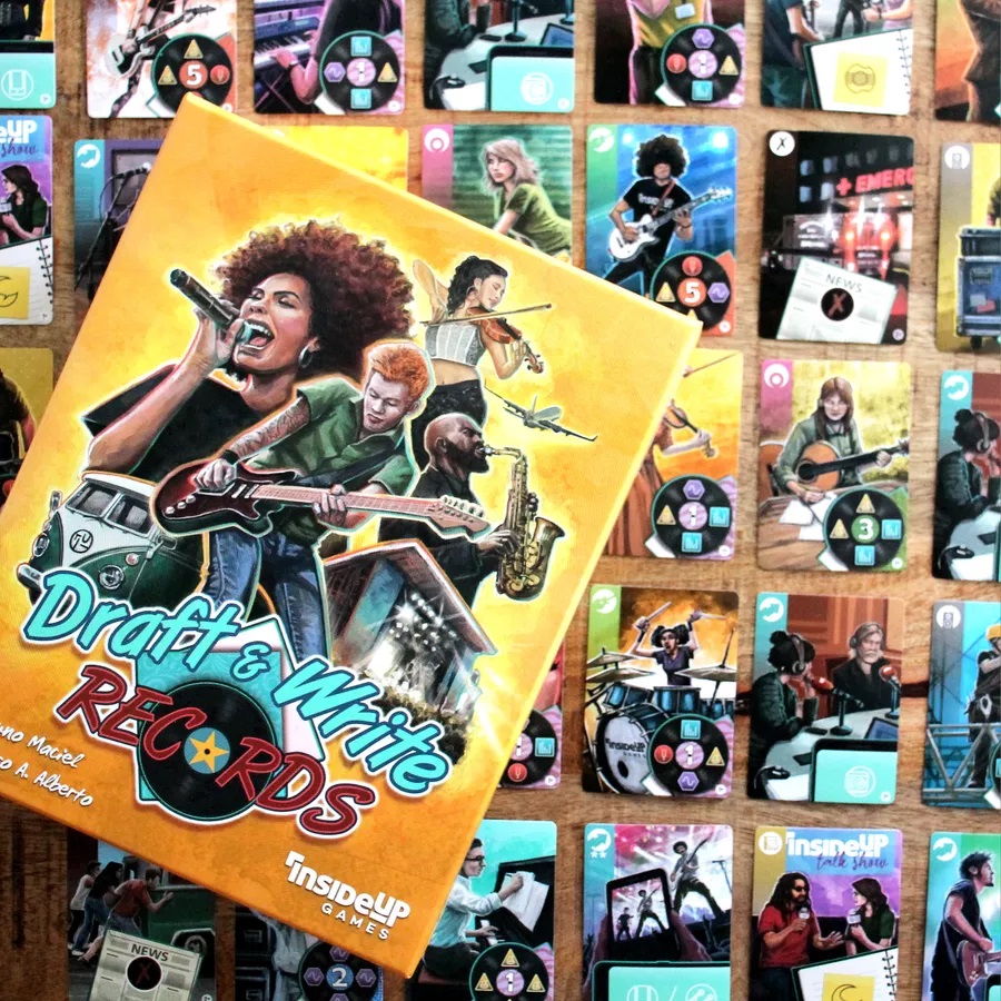 Draft & Write Records - Kickstarter